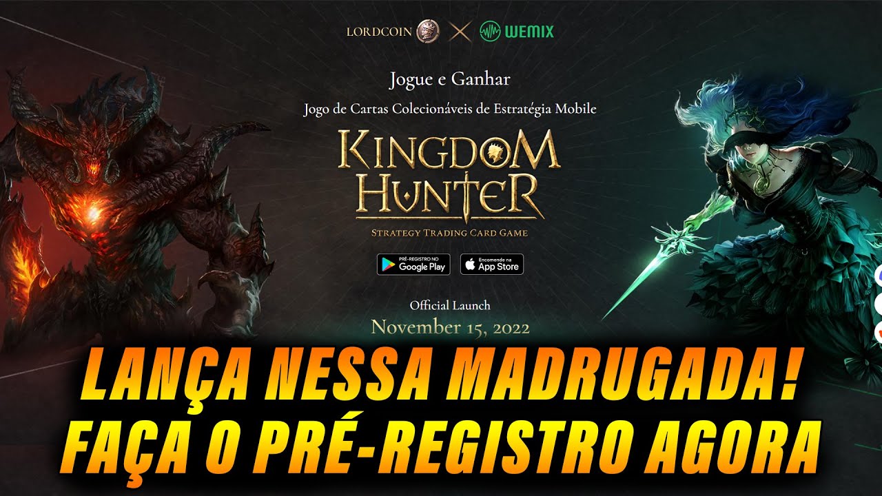 KINGDOM HUNTER RPG ESTRATÉGICO PLAY TO EARN! PRÉ-REGISTRO - YouTube