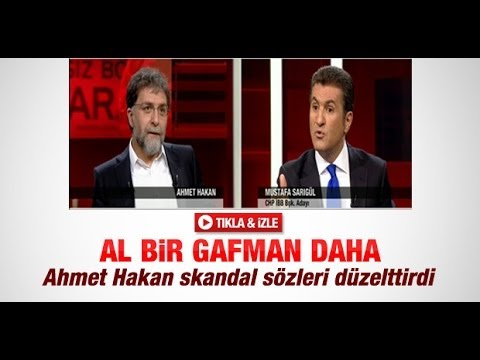 Mustafa Sarıgül'den yüzde elli gafı