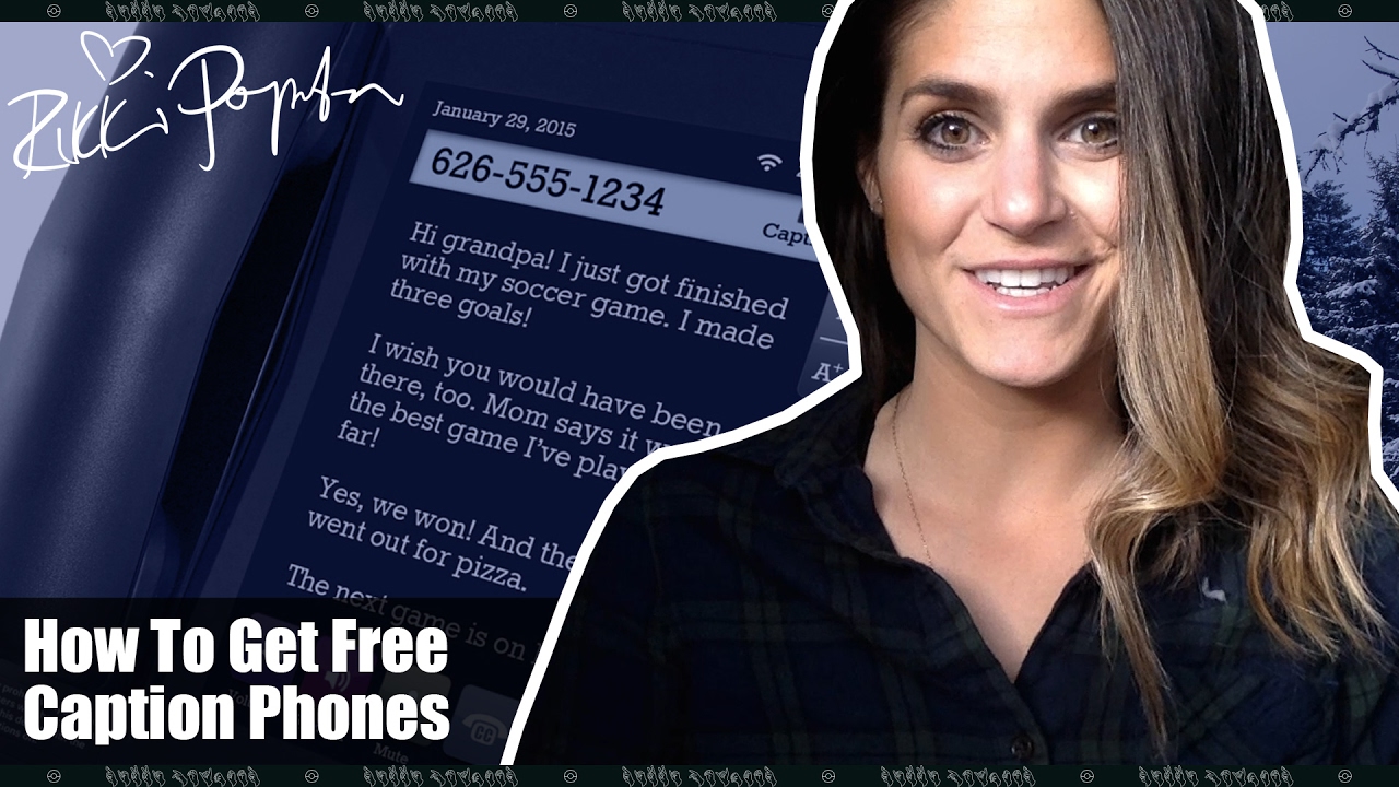 Are You In Need Of A Caption Phone? | ft. Crystal Vaccaro - YouTube