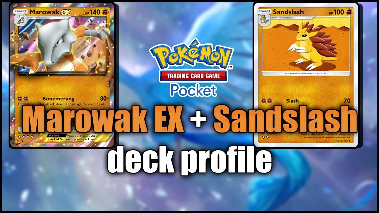This might be the best MAROWAK EX deck in POKEMON pocket! | Marowak and ...