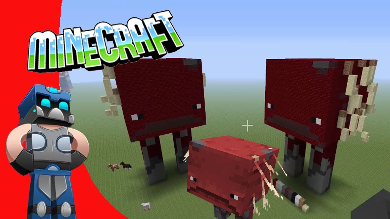 Minecraft: Como hacer Strider 3D Tutorial - YouTube