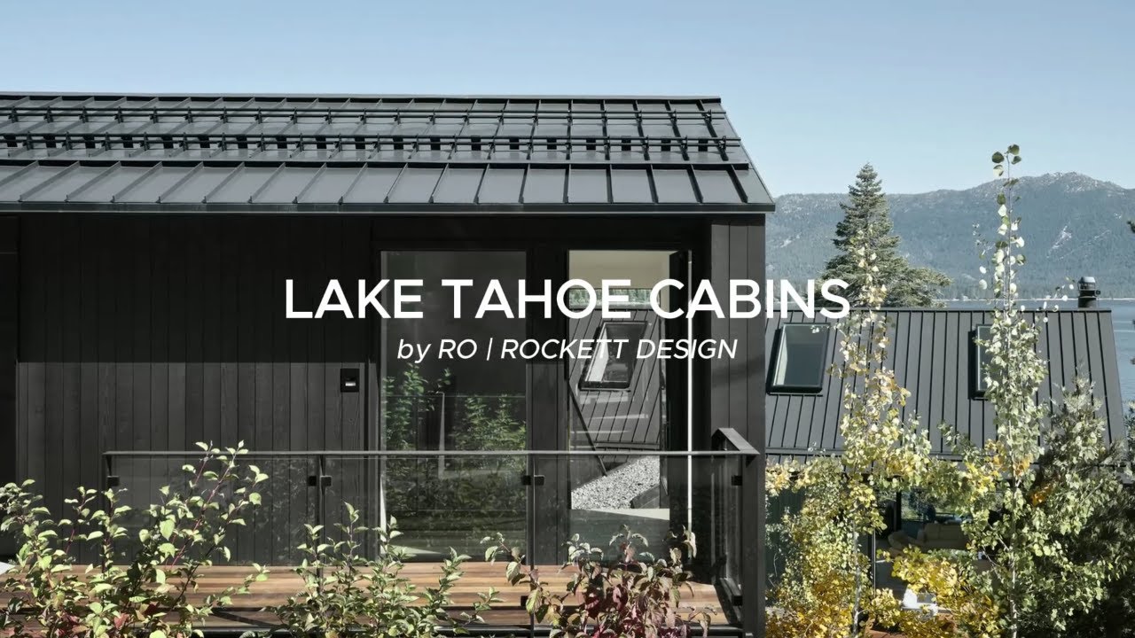 "Seamlessly Blending with Nature: Lake Tahoe Cabins" - House Design ...