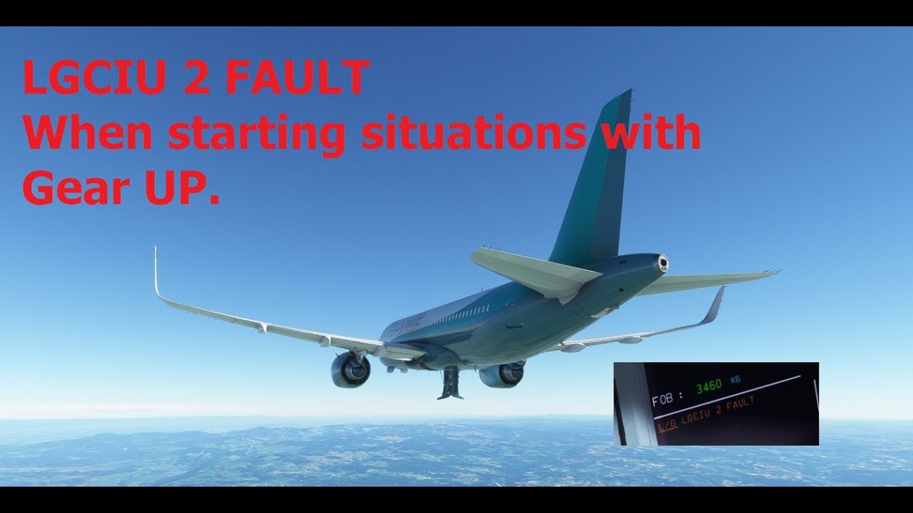 FBW A320 fix LGCIU 2 FAULT - YouTube