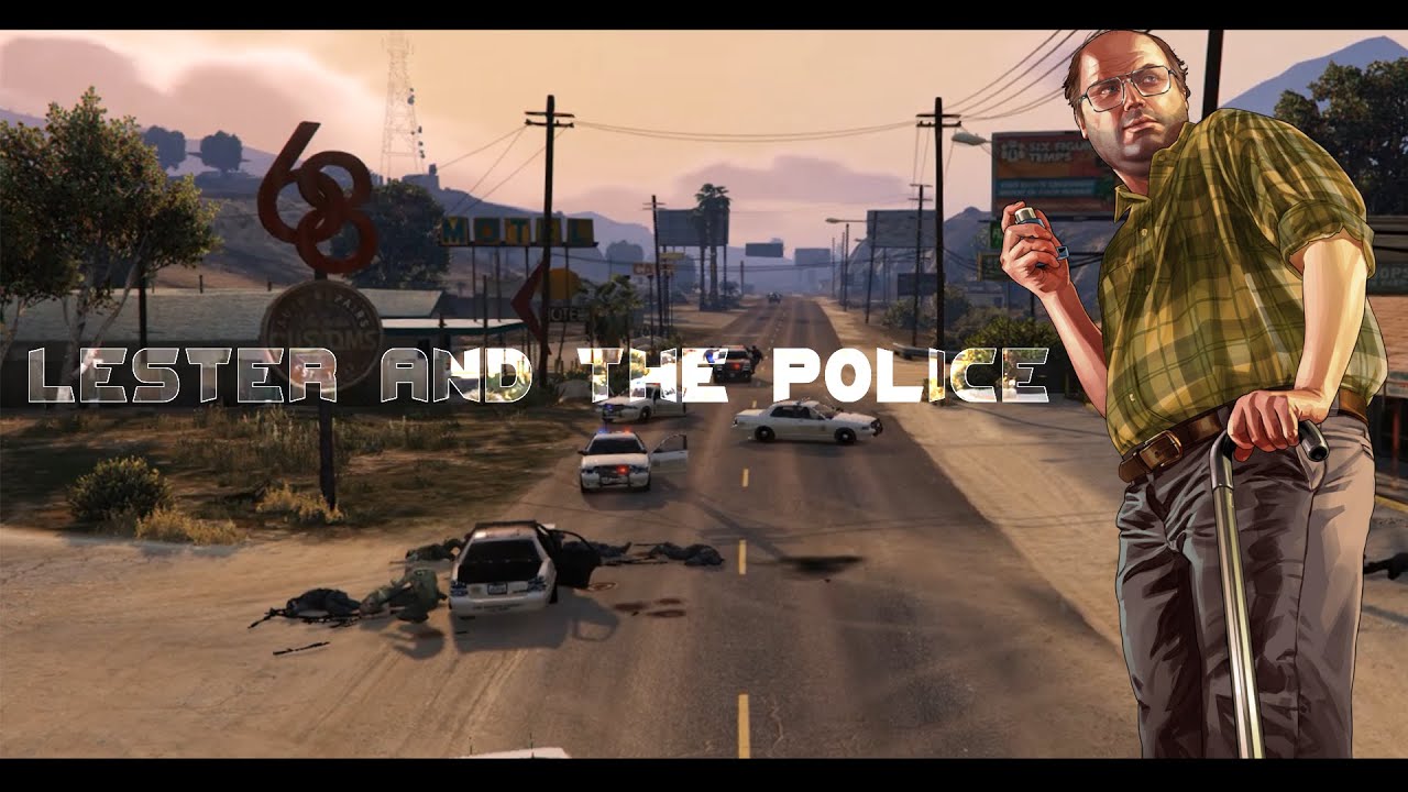 [GTA V] Lester against the Police (1080p/60fps) - YouTube