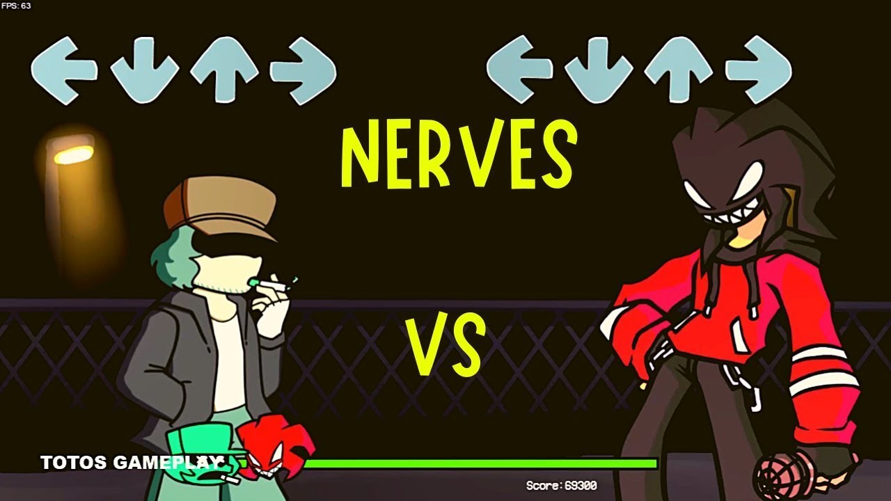 Nerves fnf 1 hour #garcello #game #fnf - YouTube