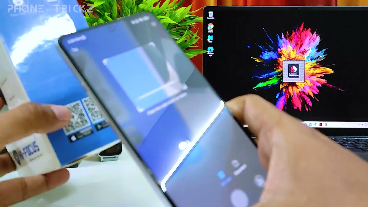 How to Scan QR Code in Poco F3 GT - YouTube
