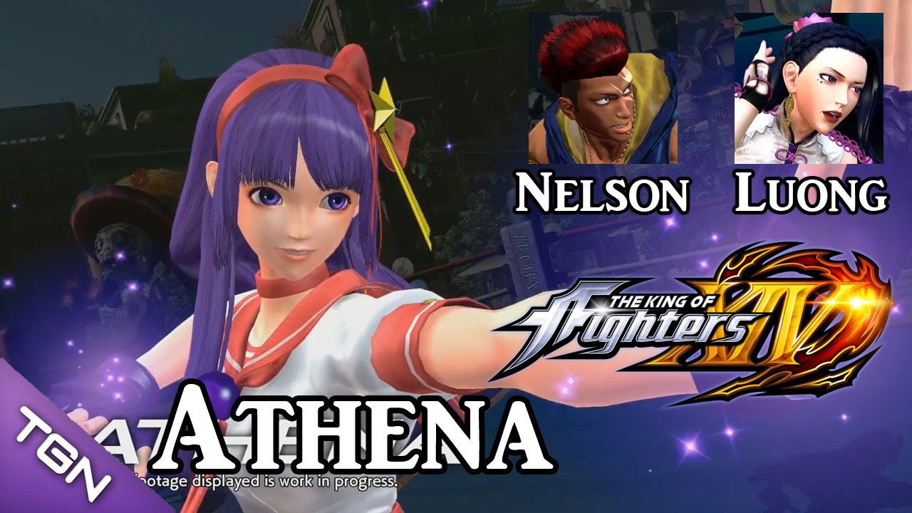 KOF XIV Athena, Luong y Nelson Al Escenario!!! | 9NO TEASER TRAILER ...