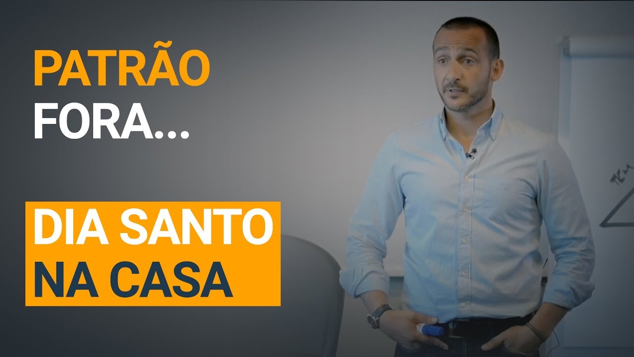 PATRÃO FORA DIA SANTO NA CASA | PAULO DE VILHENA - YouTube