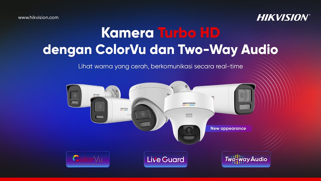 Hikvision Turbo HD Camera dengan ColorVu & Two-Way Audio | Unboxing ...