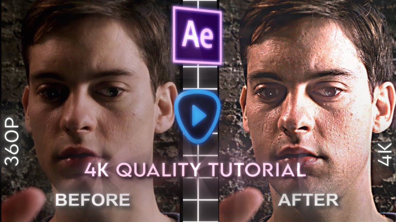 4K Quality Tutorial + Free 4K CC | After Effects + Topaz Video Enhance - YouTube