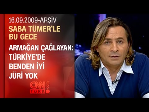 Armağan Çağlayan: Bülent Ersoy Türkiye’nin en iyi sesi  - Saba Tümer'le Bu Gece - 16.09.2009