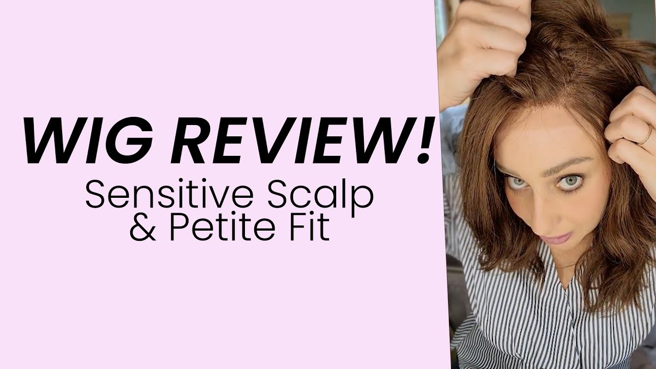 Angelina Wig Review: Perfect for Sensitive Scalps & Petite Heads - YouTube