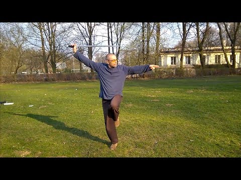 Tai Chi Sword - main techniques and drills (Ji, Beng, Dian, Ci, Xi, Ge, Pi)