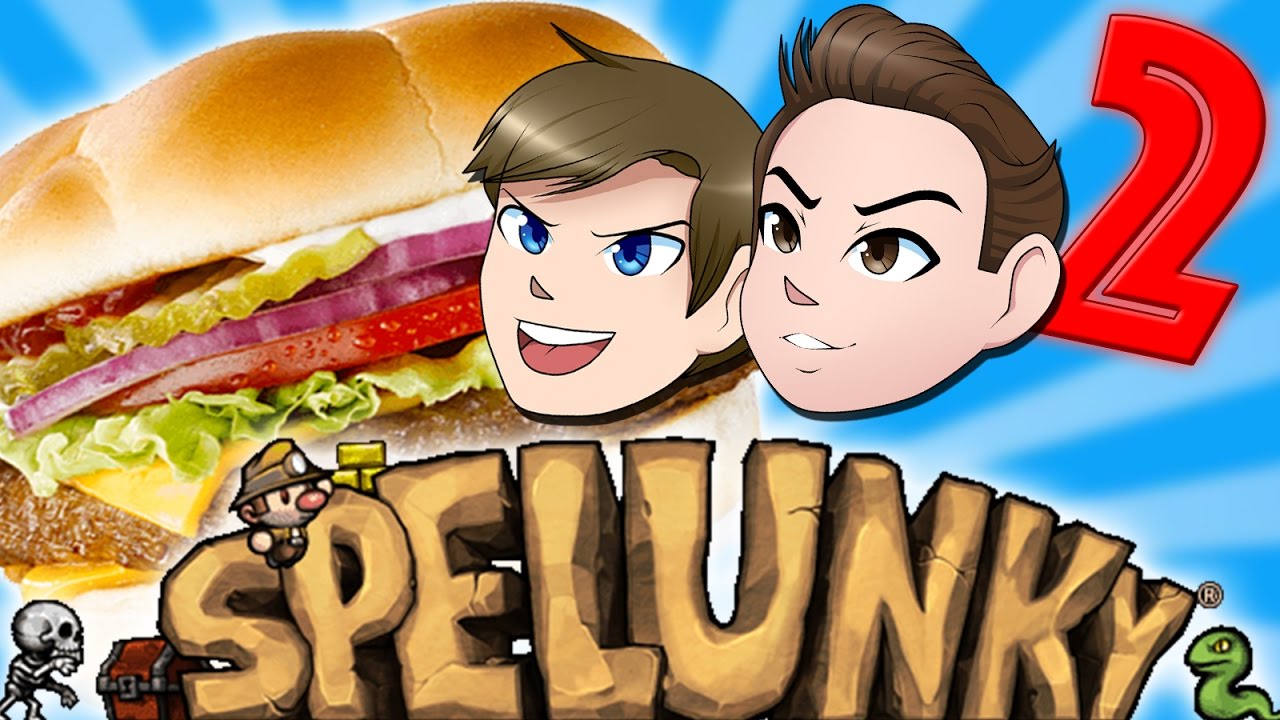 Spelunky: Angry Burger Boy - EPISODE 2 - Friends Without Benefits - YouTube