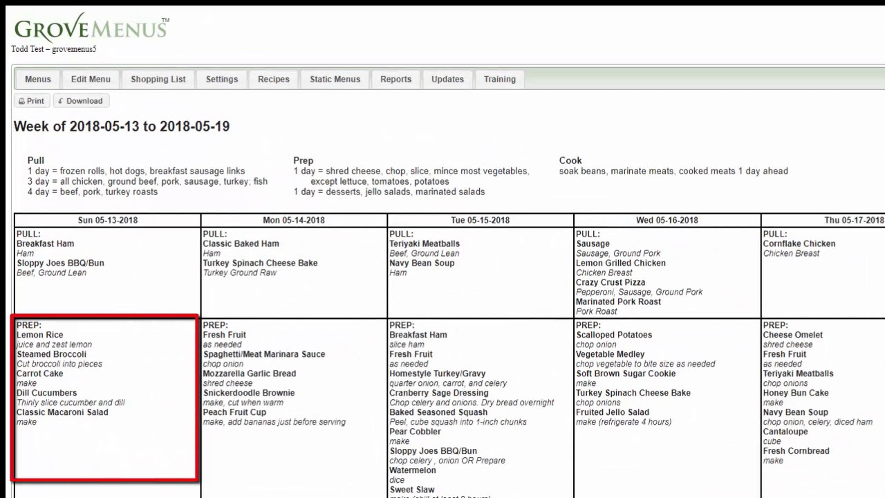 Prep Pull Sheet - YouTube