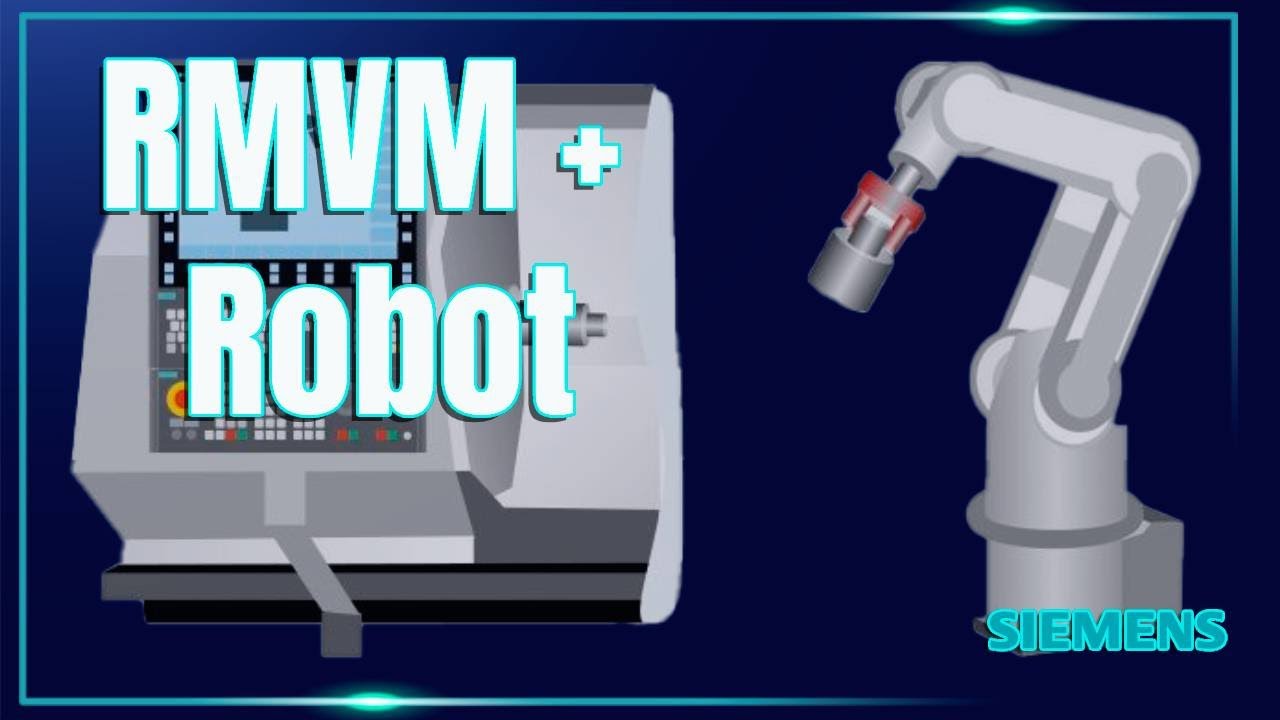 Explore the Future: Siemens My Virtual Machine with a Robot - YouTube