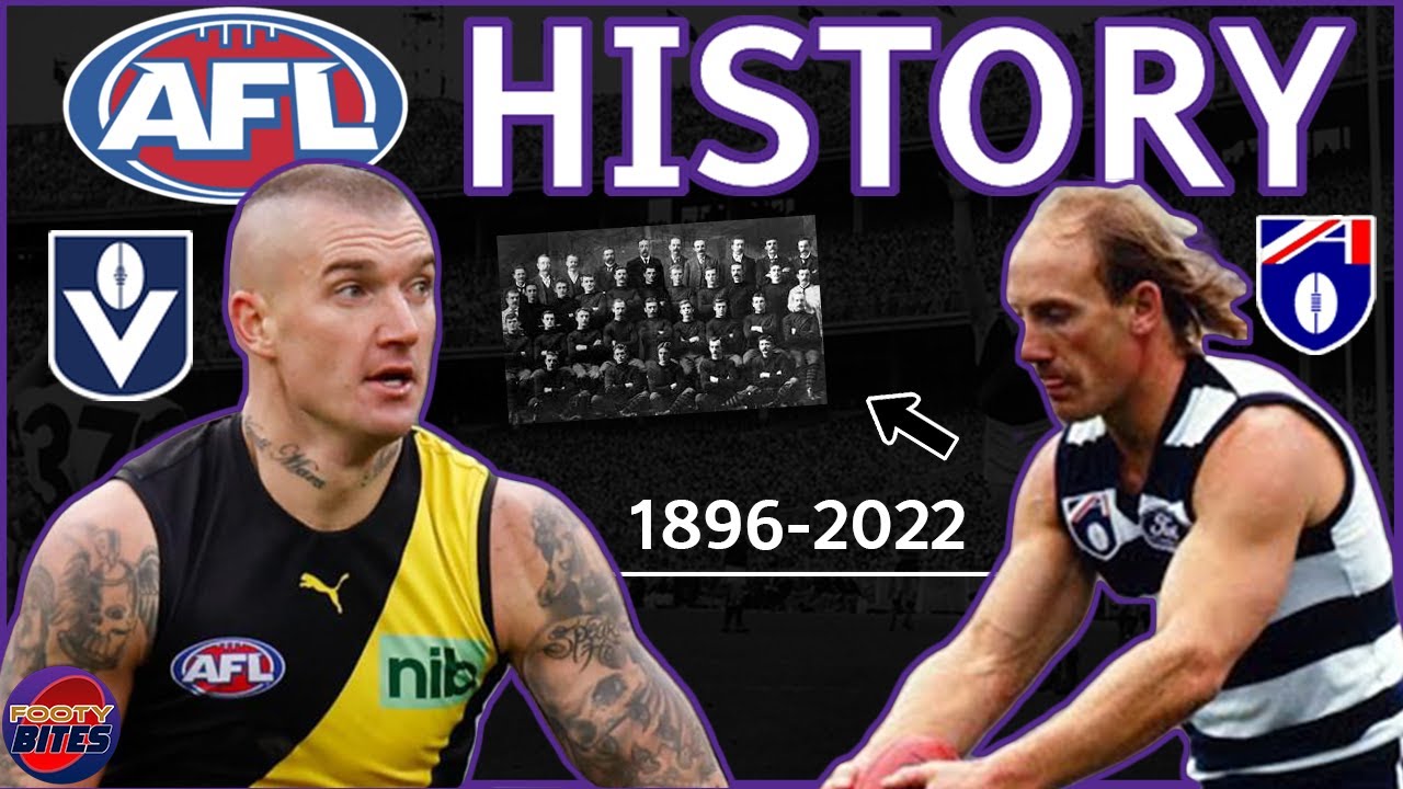AFL Full History (1896-2022) - YouTube