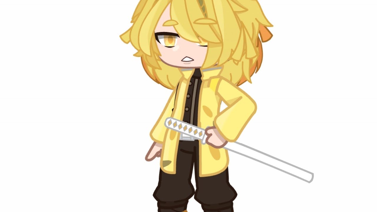 They made him emo ||Demon Slayer|| |Gacha Club| ||Emo Zenitsu|| - YouTube