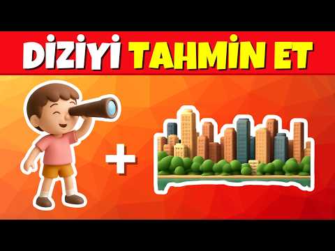Emojilerden Dizi Bulmaca 🔥🎬 Emojilerle Diziyi Tahmin Et | Emoji Dizi Bulma Testi