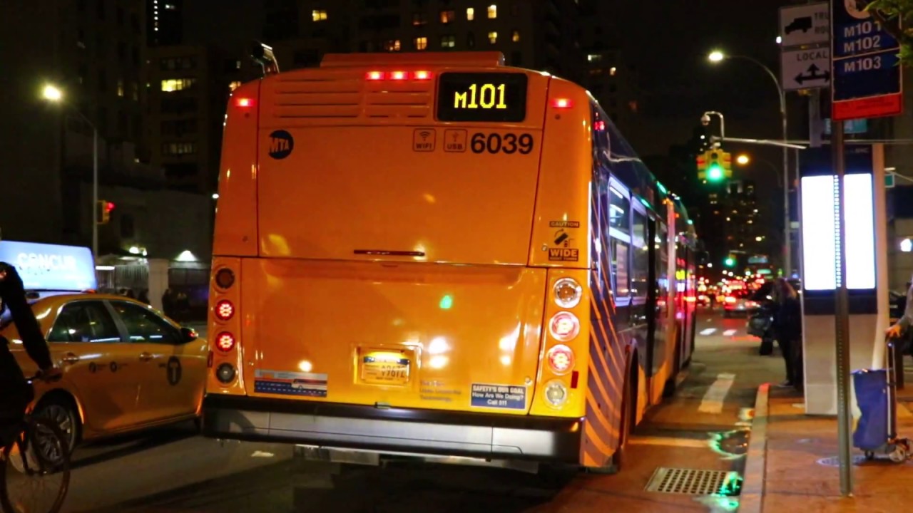 MTA New York City Bus 2017 New Flyer XD60 "Xcelsior" Artic 6039 On The ...