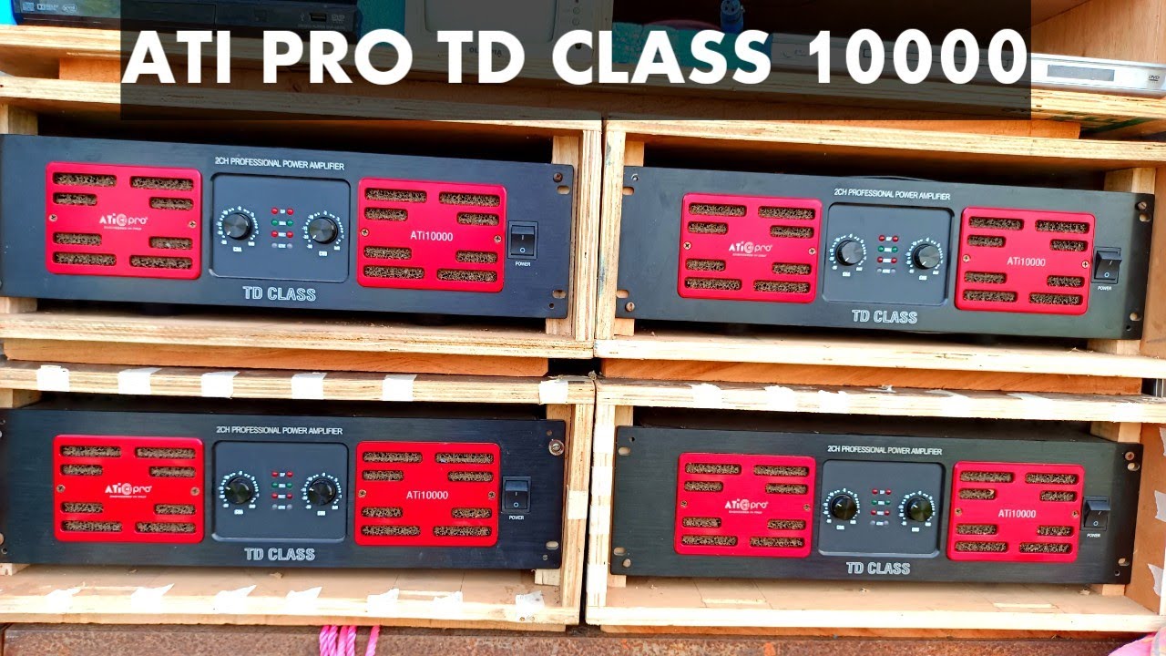 Ati pro Td Class 10000 Amplifier Full Review Video ll 10000 Watt ...