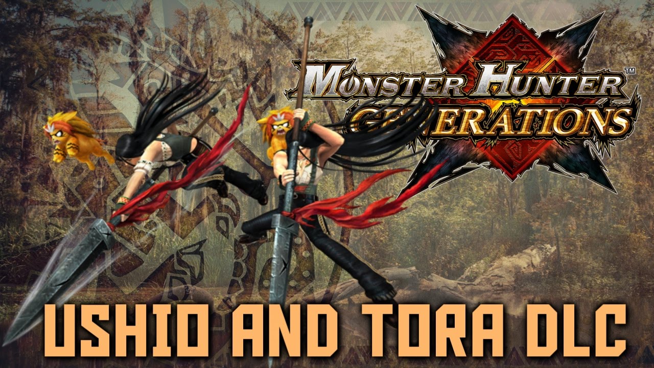 Monster Hunter Generations: Ushio and Tora DLC - YouTube