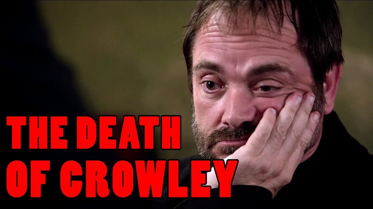 The Death of Crowley in Supernatural - YouTube