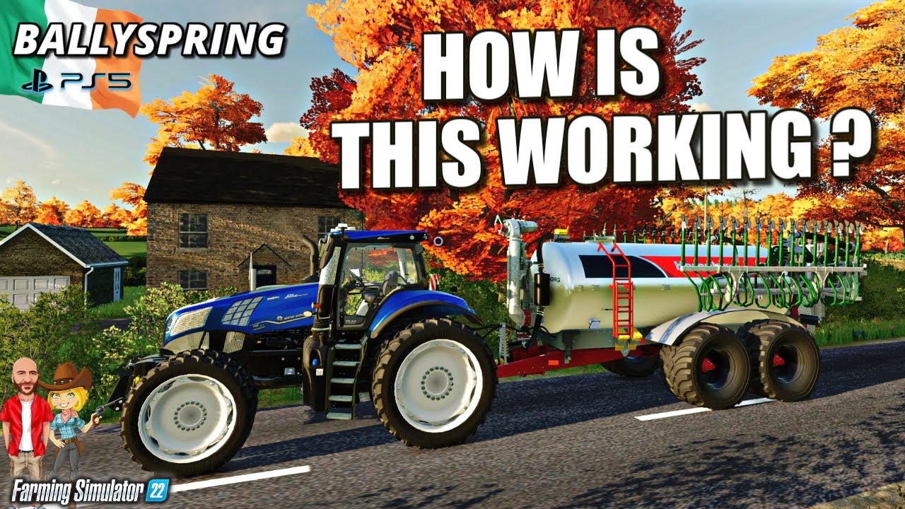 What Am I Doing Wrong ? - Ballyspring - Farming Simulator 22 - PS5 Lets ...