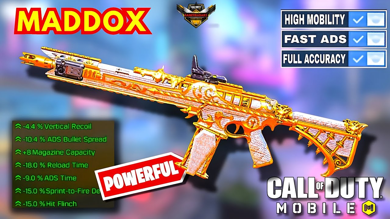 Best M4 Gunsmith For Cod Mobile // Fast ADS + No RECOIL // Call of Duty ...