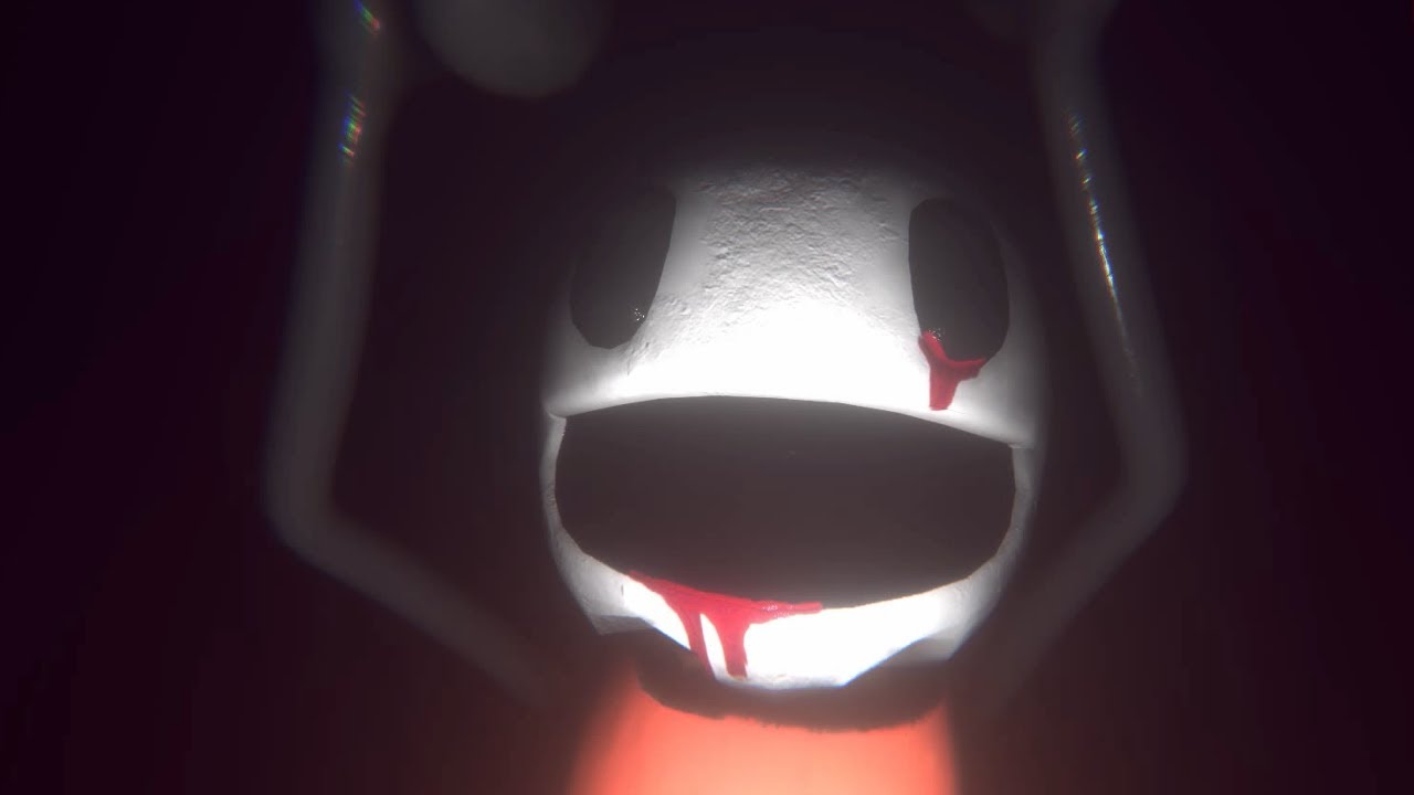 不気味なマスコットキャラから逃げながらドーナツを探す倉庫探索ホラー【Meatlys Storage World】 - YouTube