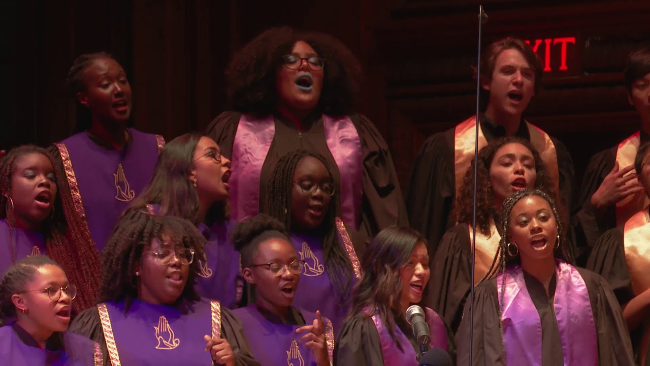 He Reigns Forever- Williams College Gospel Choir Fall 2019 - YouTube