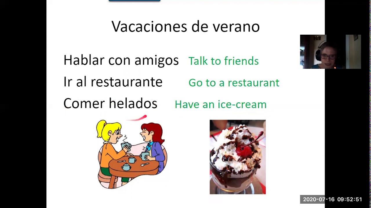Learn Spanish with Olga. Vacaciones de verano - YouTube