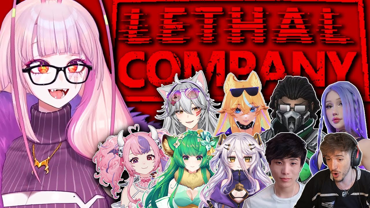 We Used 300 Mods on Lethal Company ft. VShojo, Sykunno, Ellum, Arielle ...