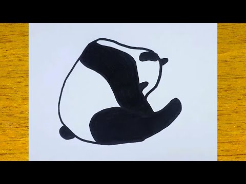 TEMBEL PANDA ÇİZİMİ