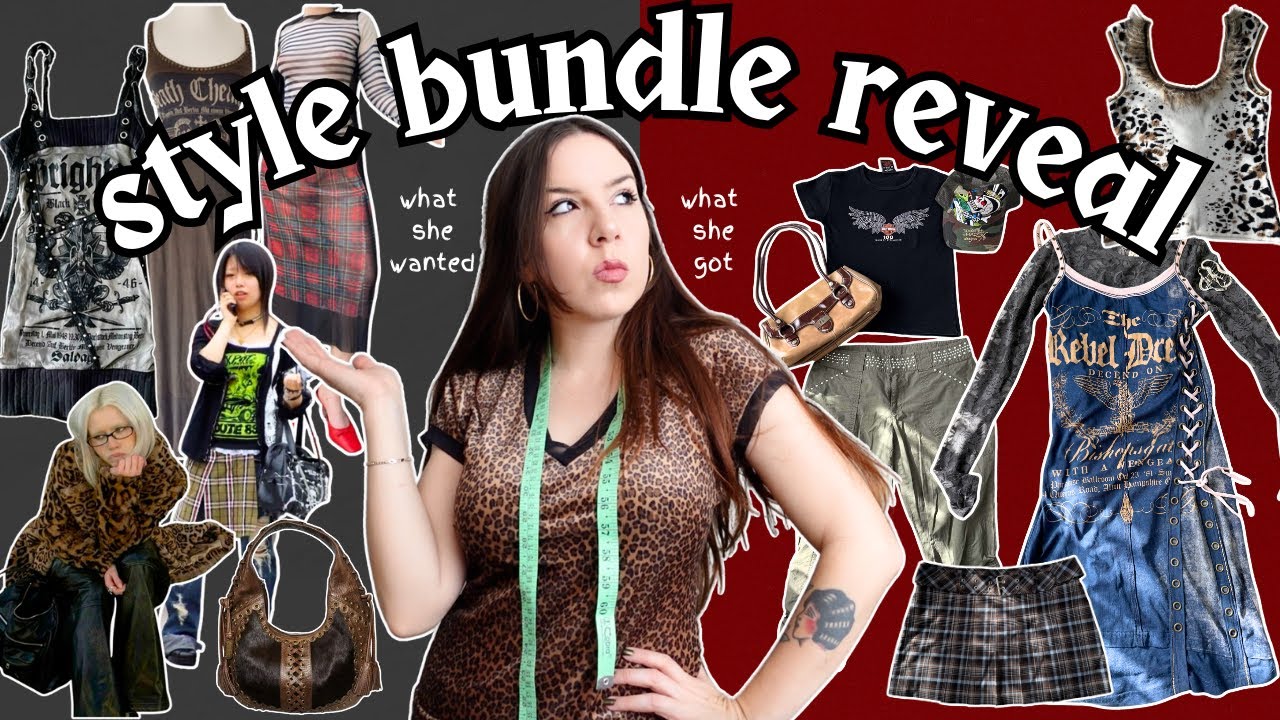 what's inside a thrifted style bundle by me! || did i nail it? 🤔 - YouTube