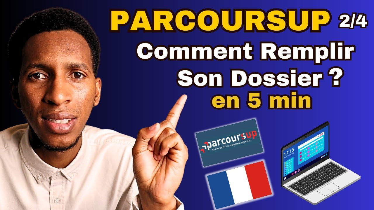 Parcoursup : Comment remplir son Compte Parcoursup ? Remplir son profil ...