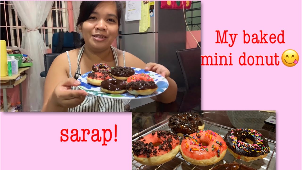 HOW TO MAKE MINI BAKED DONUT| STEPH GETZ - YouTube