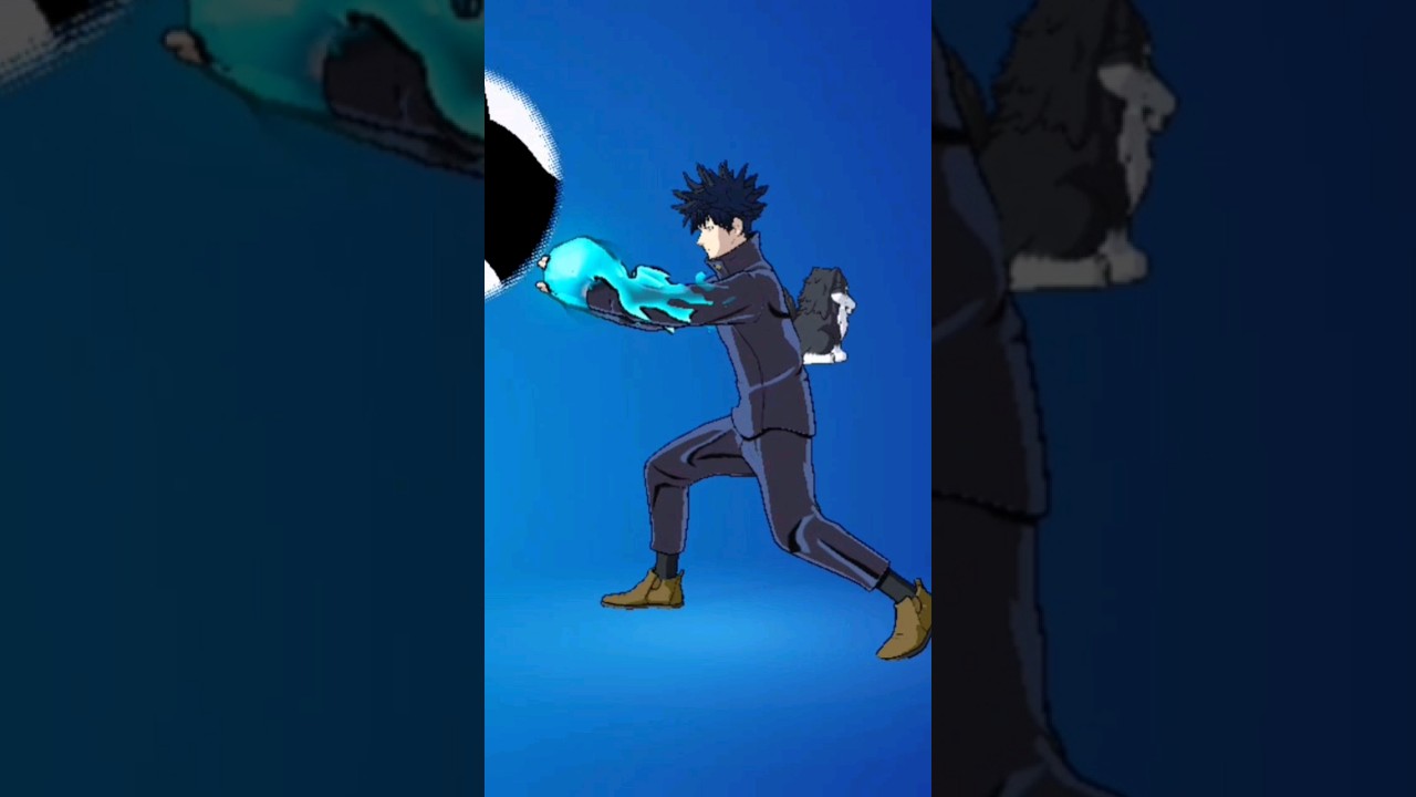 MEGUMI EMOTES #FORTNITE #JUJUTSUKAISEN #SHORTS - YouTube