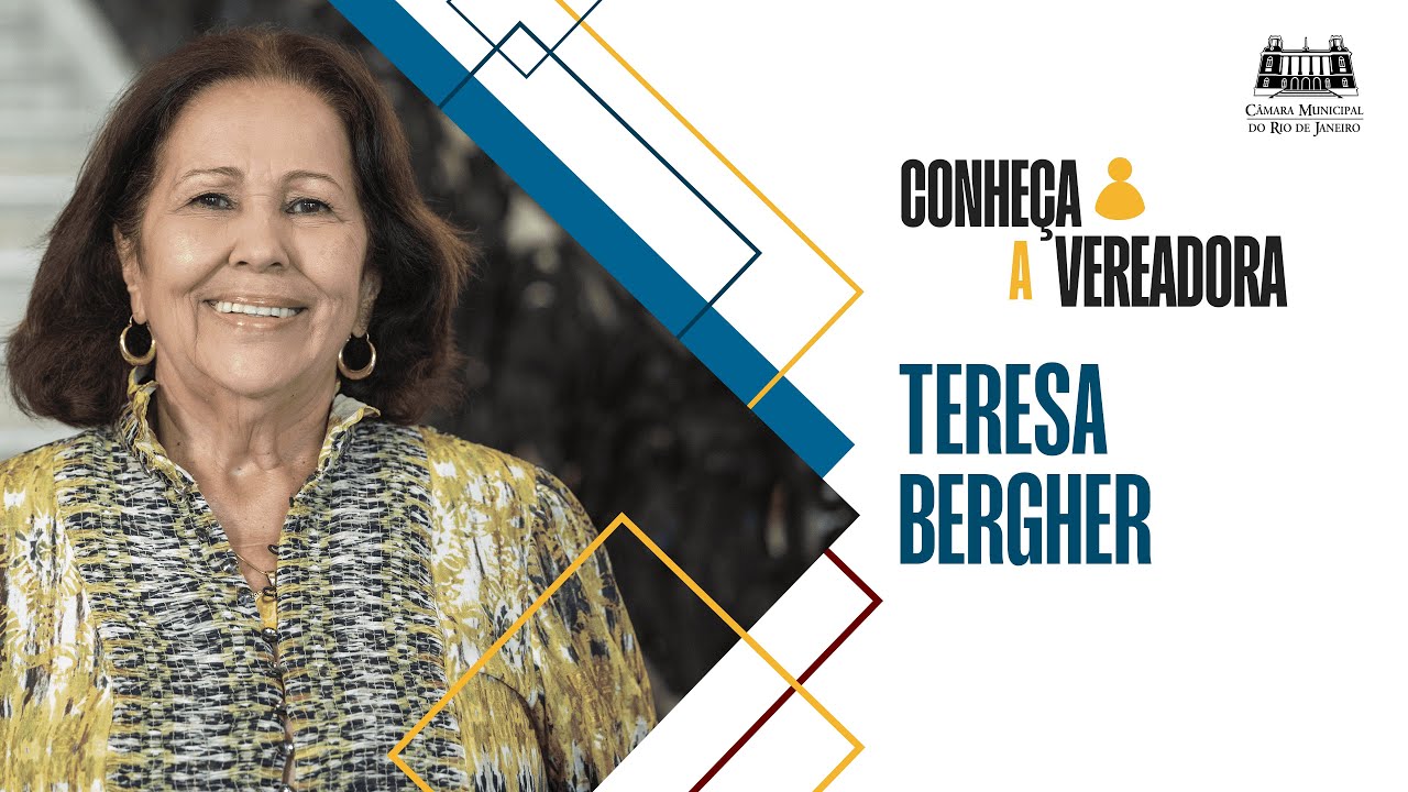 Câmara do Rio: conheça a vereadora Teresa Bergher - YouTube