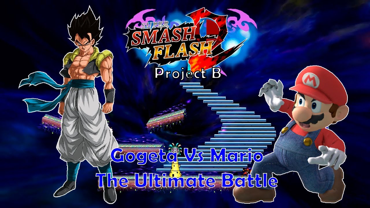 SSF2 Project B Patch 9: Gogeta Vs Mario: The Ultimate Battle - YouTube
