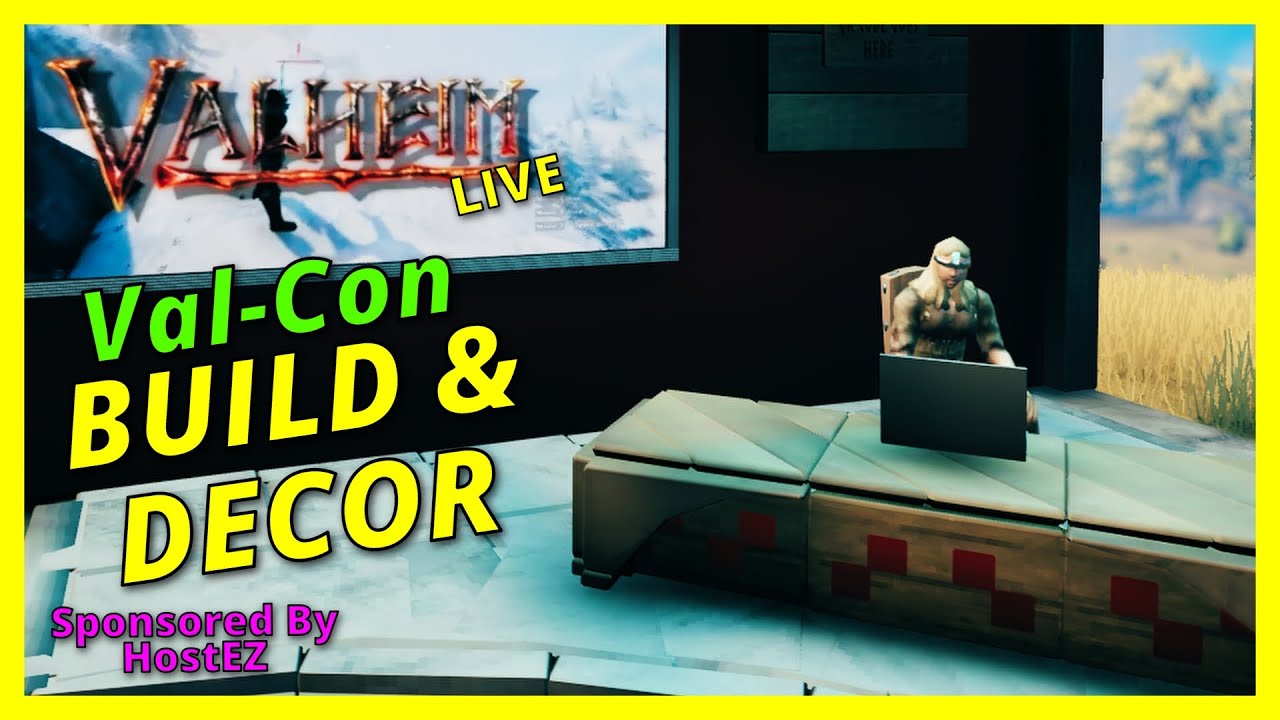 Unique BUILDING & DECOR! | Valheim #valcon - YouTube