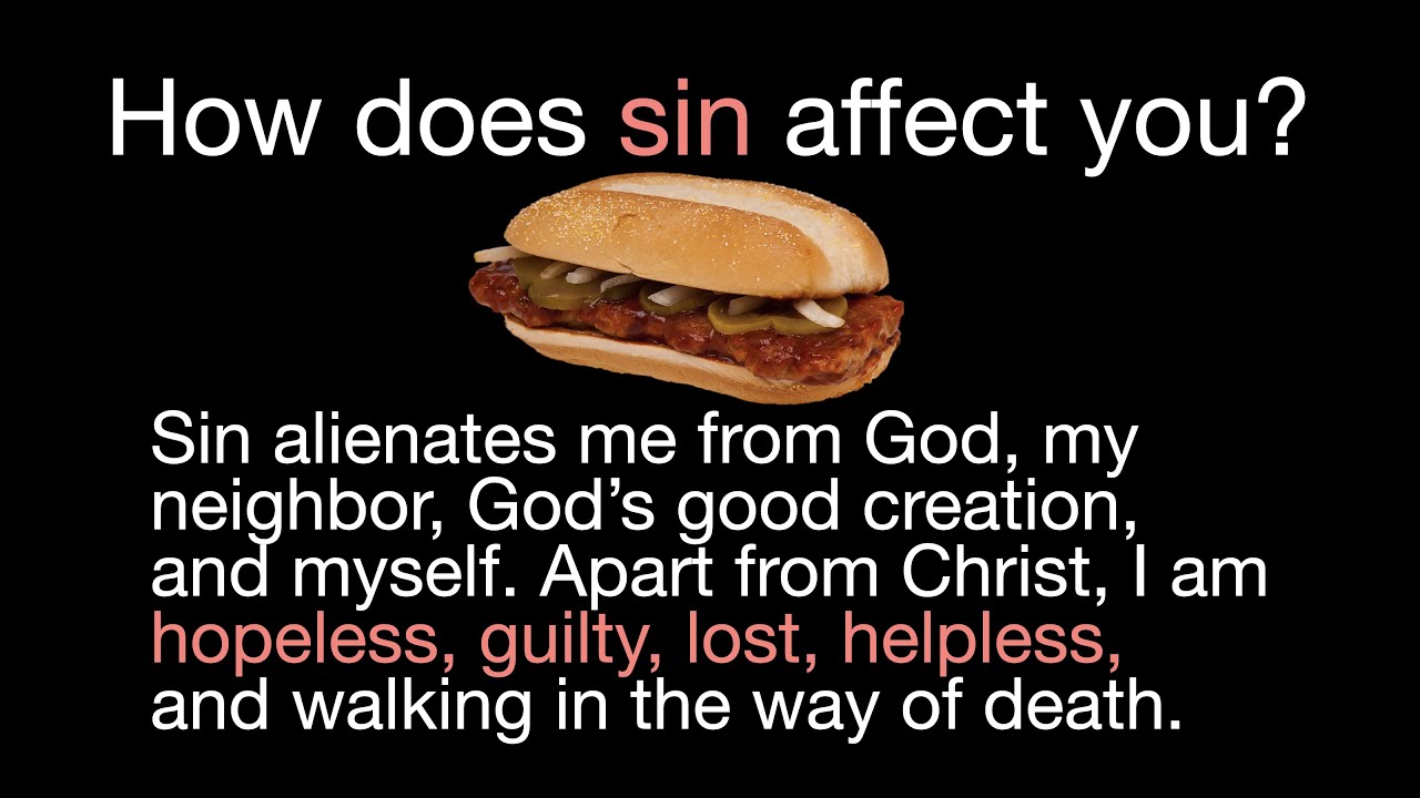 How does sin affect you? - YouTube