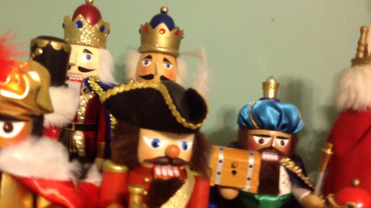 Sorting through my nutcracker collection. - YouTube