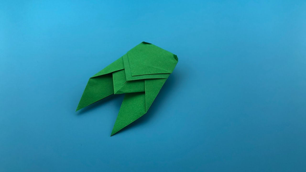 How To Make an Easy Origami Cicada - YouTube