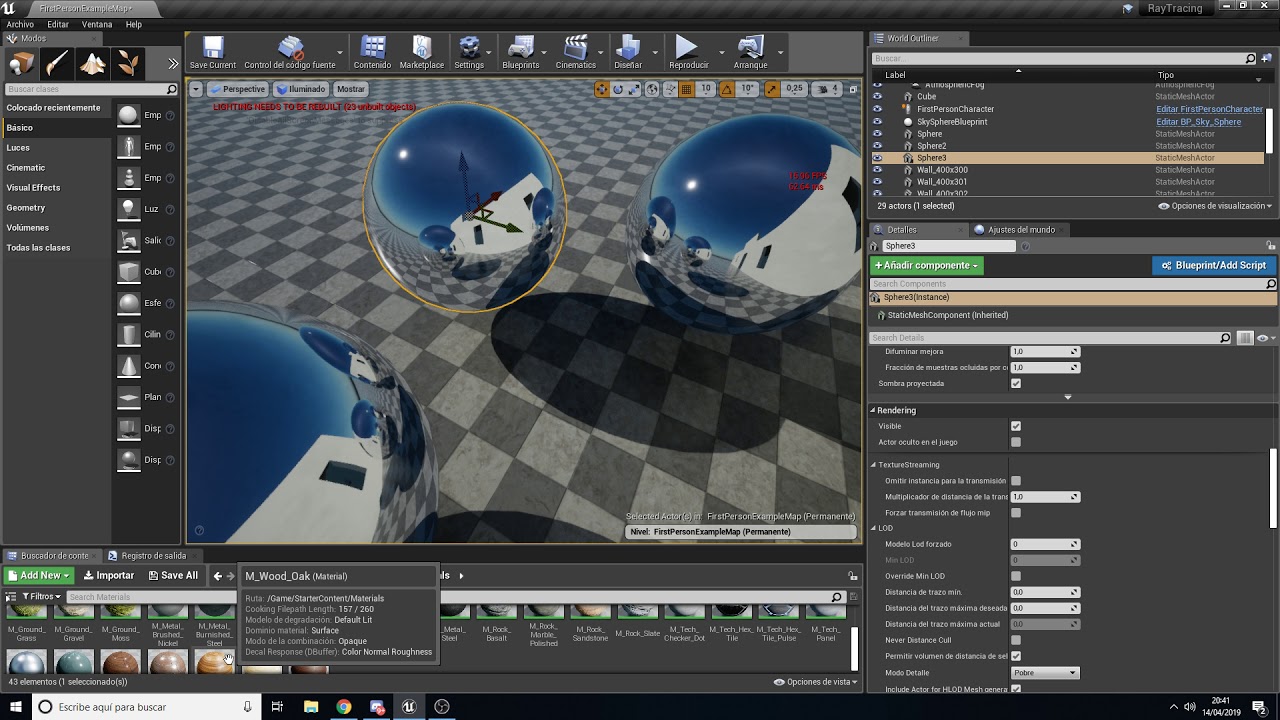 Ray Tracing GI Unreal Engine 4 GTX 1080ti - YouTube