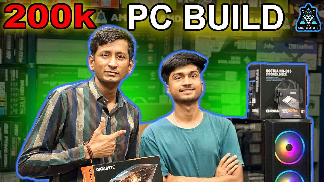 200K PC BUILDS🔥Best For Editing |RYZEN9 7950X | ASUS PRIME X670-P WIFI ...