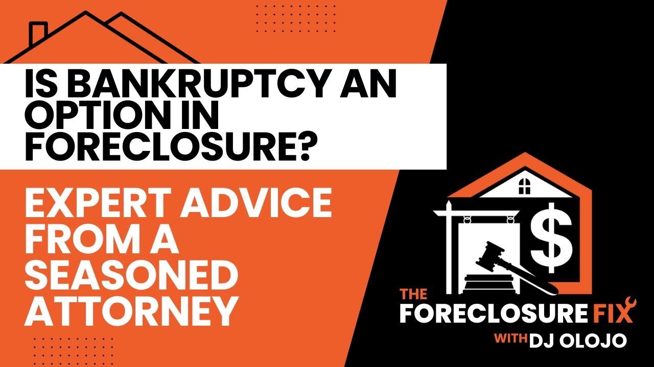 Is Bankruptcy an Option in a Foreclosure? - YouTube