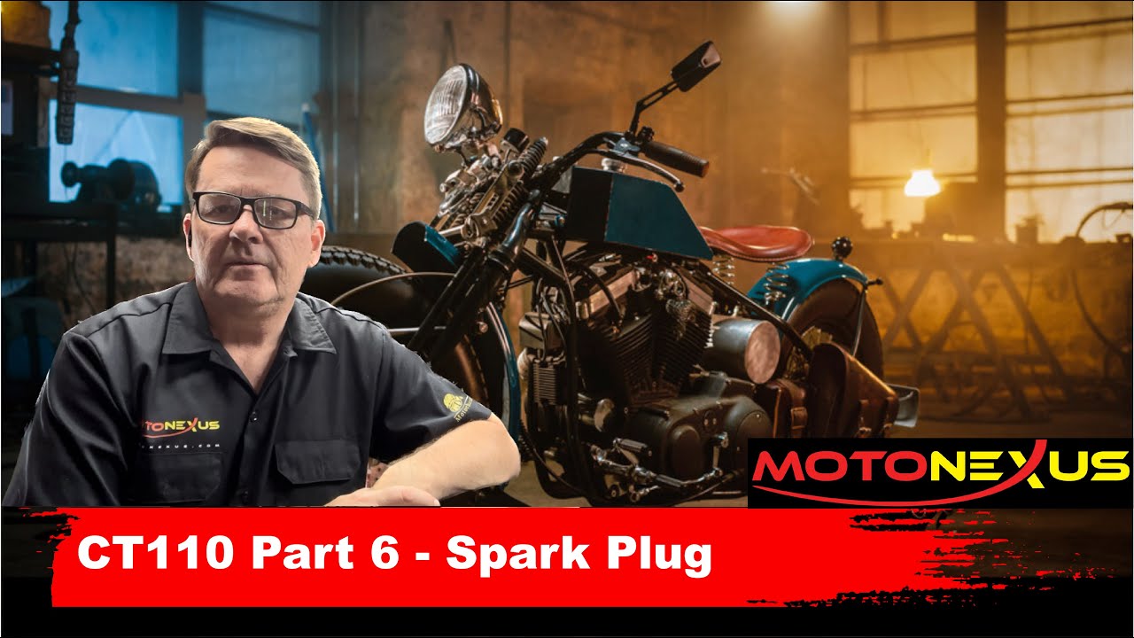 The CT100 Gets a New Spark Plug