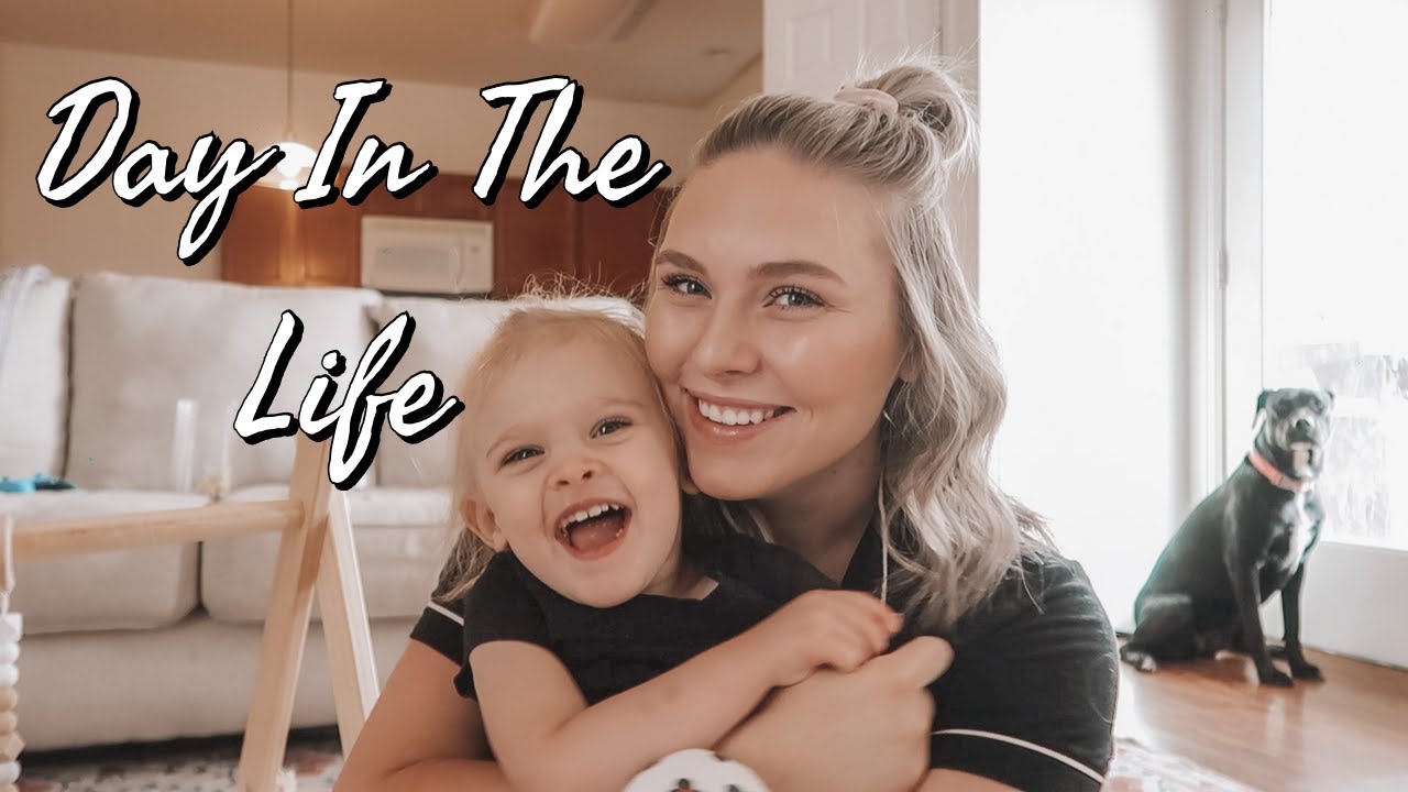 TYPICAL DAY IN THE LIFE WITH A BABY AND TODDLER | Autumn Auman - YouTube