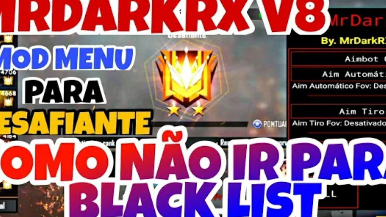💫COMO EVITAR ESTAR CAINDO NA BLACK LIST COM O MOD MENU MrDarkRX?💯🤔🤨 ...